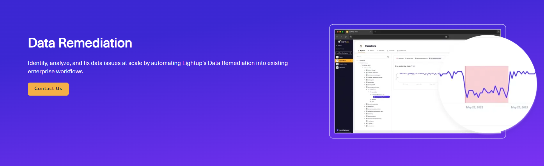 Data Remediation | Lightup Data